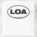 LOA Sticker | Zazzle