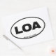 LOA Sticker | Zazzle