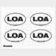 LOA Sticker | Zazzle