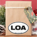 LOA Sticker | Zazzle