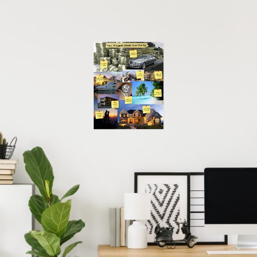 LOA Vision Board Poster | Zazzle