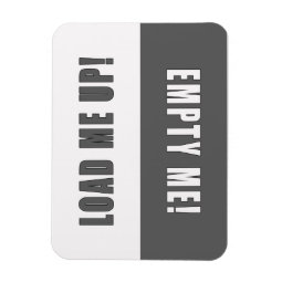 Load Me Up Diswasher Magnet | Zazzle