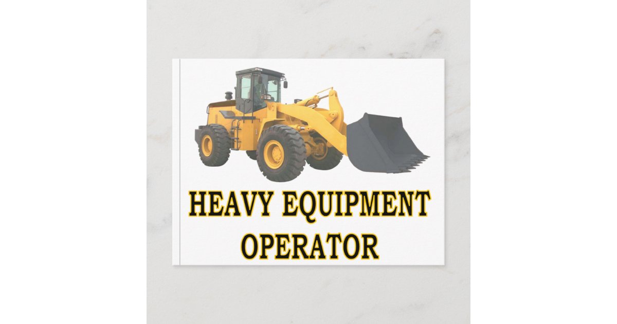 LOADER POSTCARD | Zazzle