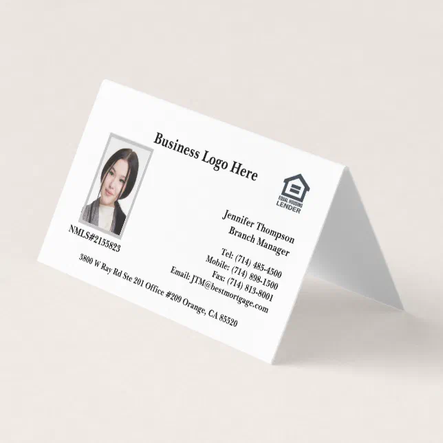 Loan Officer Business Card | Zazzle