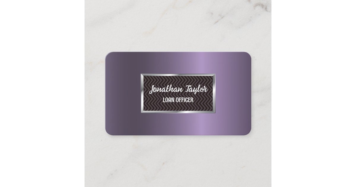 Loan Officer Business Card | Zazzle