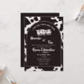 Lobola Roora African Traditional Wedding Cow Print Invitation | Zazzle