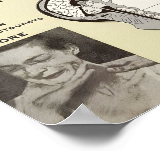 Lobotomy Advertising Poster | Vintage Ad | | Zazzle