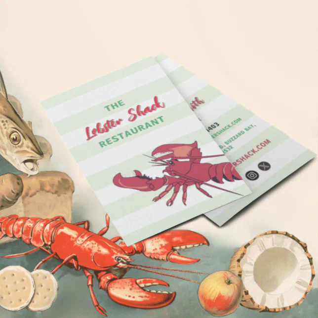 Lobster Business Card | Zazzle