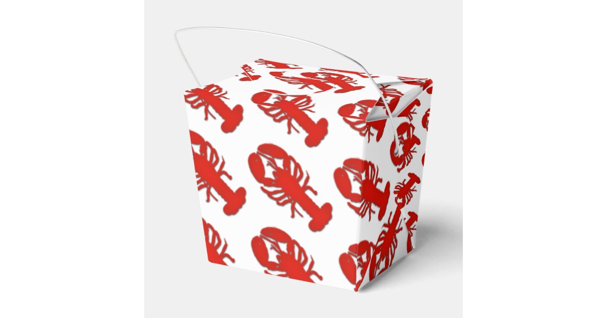 Lobster Favor Boxes | Zazzle