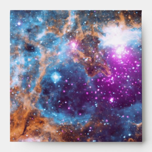 Lobster Nebula - Cosmic Winter Wonderland Envelope | Zazzle