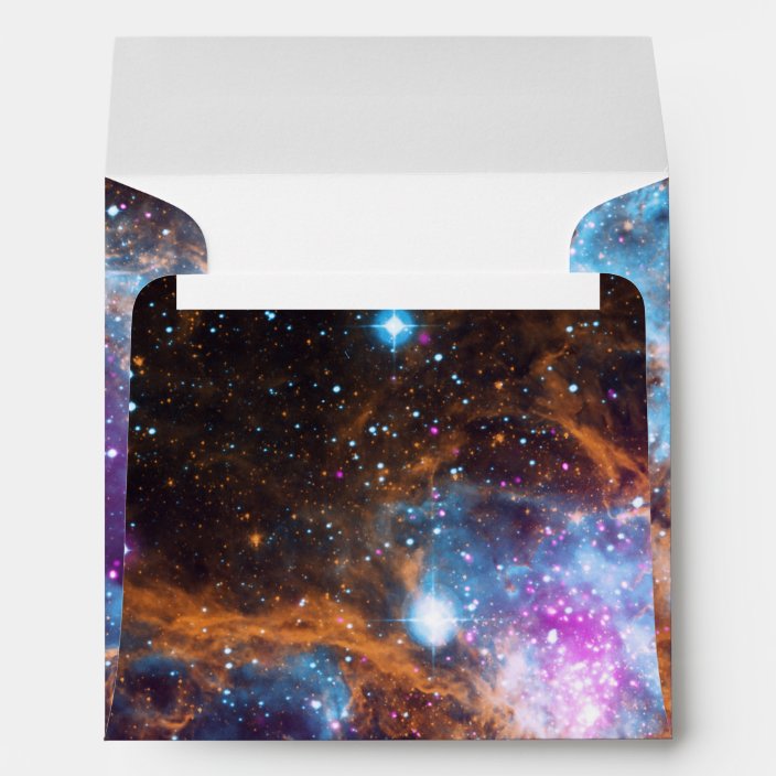 Lobster Nebula - Cosmic Winter Wonderland Envelope | Zazzle.com