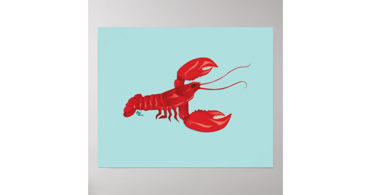 Lobster Poster | Zazzle