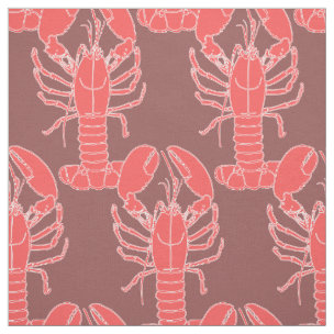 Lobster Fabric | Zazzle