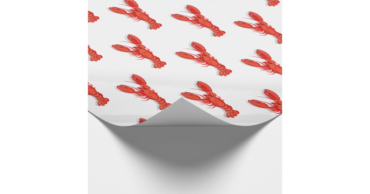 Lobsters Wrapping Paper | Zazzle