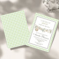 Locally Grown Fresh Farmers Market, Baby shower Invitation | Zazzle