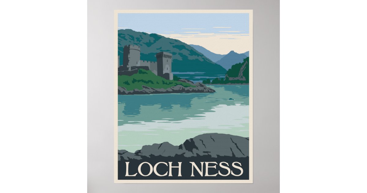 Loch Ness, Scotland Poster | Zazzle