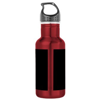 Lock & Key Water Bottle (18 oz), Red | Zazzle