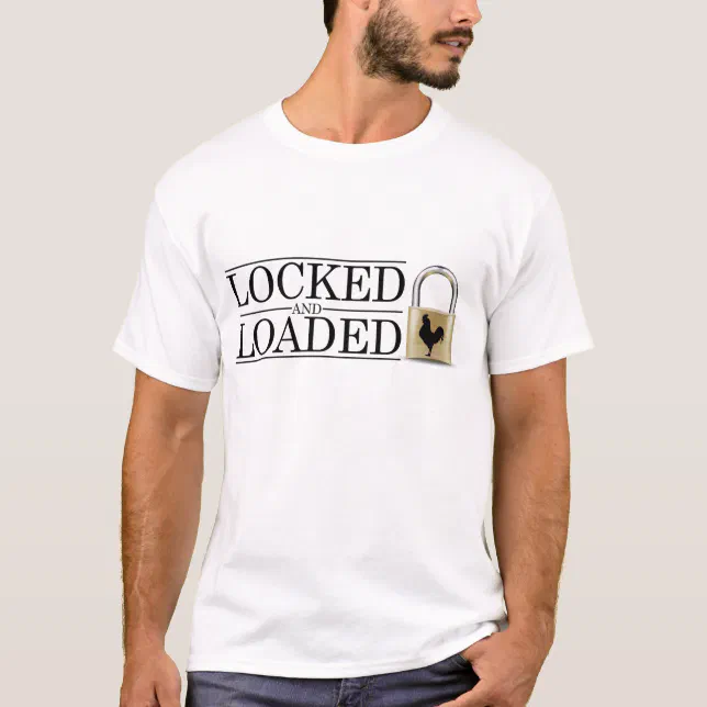 Locked and Loaded Chastity T Shirt | Zazzle