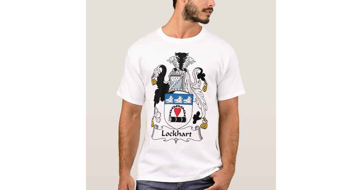 Lockhart Family Crest T-Shirt | Zazzle