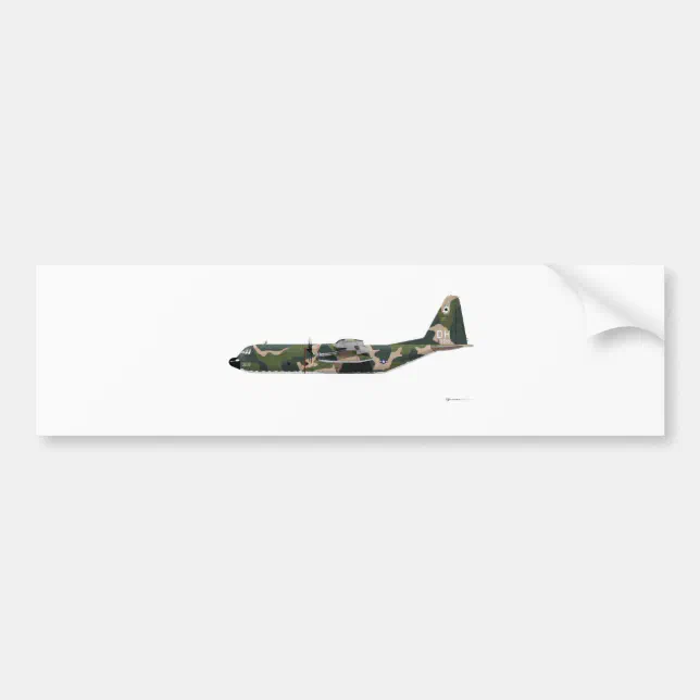 Lockheed C-130 Hercules Vietnam Bumper Sticker | Zazzle