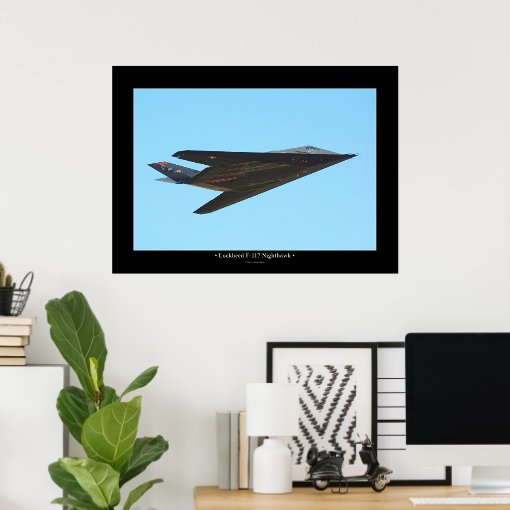 Lockheed F-117 Nighthawk Poster | Zazzle