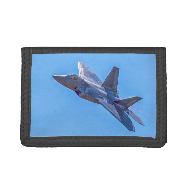 Lockheed Martin F-22A Raptor Trifold Wallet | Zazzle
