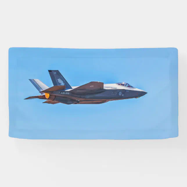 Lockheed Martin F-35A Lightning II Banner | Zazzle