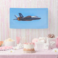 Lockheed Martin F-35A Lightning II Banner | Zazzle