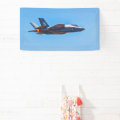 Lockheed Martin F-35A Lightning II Banner | Zazzle