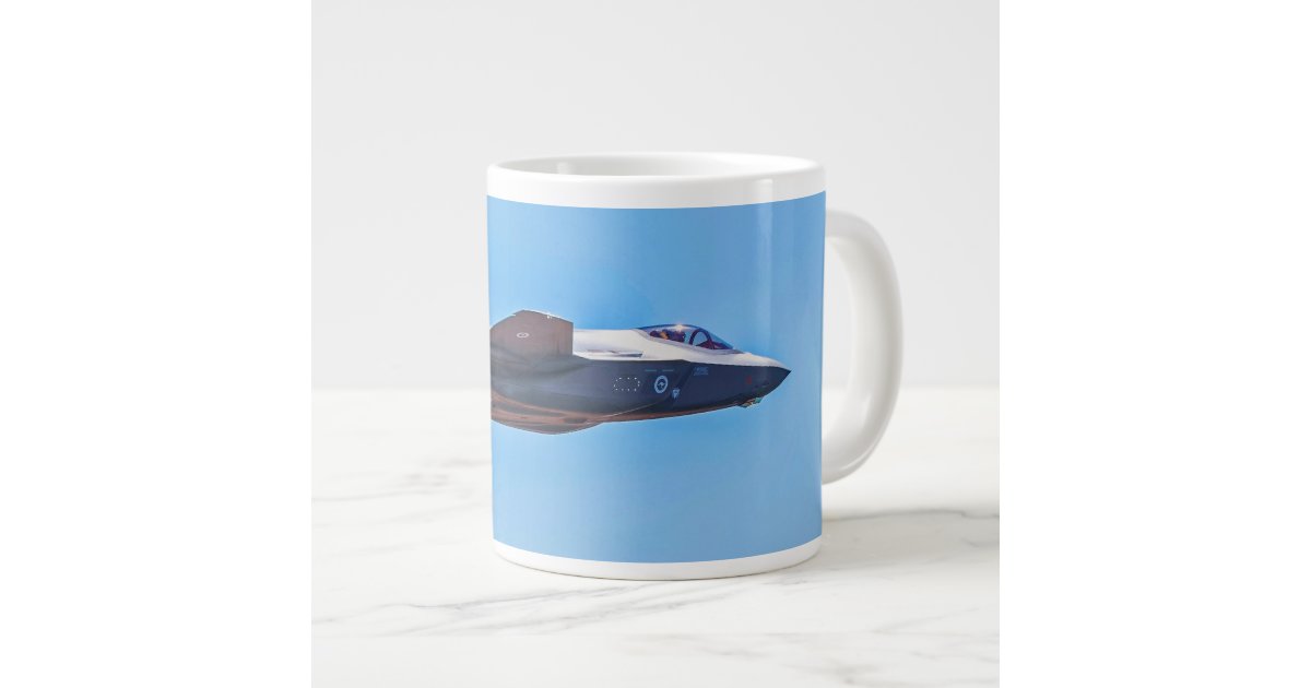 Lockheed Martin F-35A Lightning II Giant Coffee Mug | Zazzle