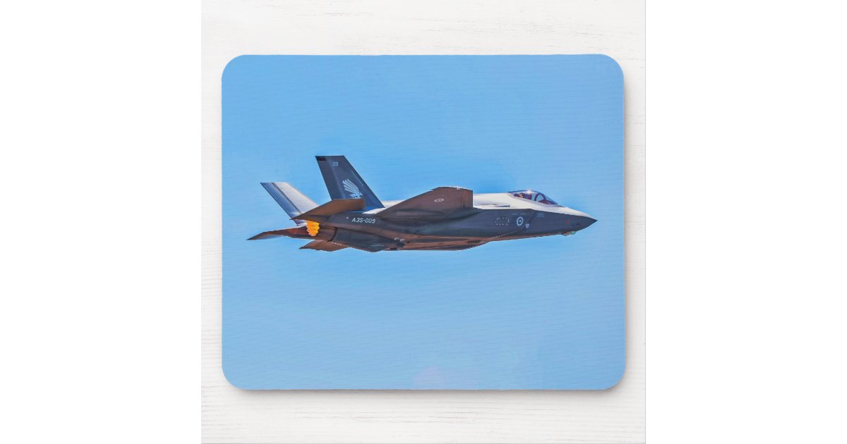Lockheed Martin F-35A Lightning II Mouse Pad | Zazzle