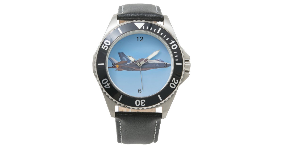 Lockheed Martin F-35A Lightning II Watch | Zazzle