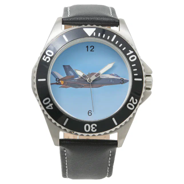 Lockheed Martin F-35A Lightning II Watch | Zazzle