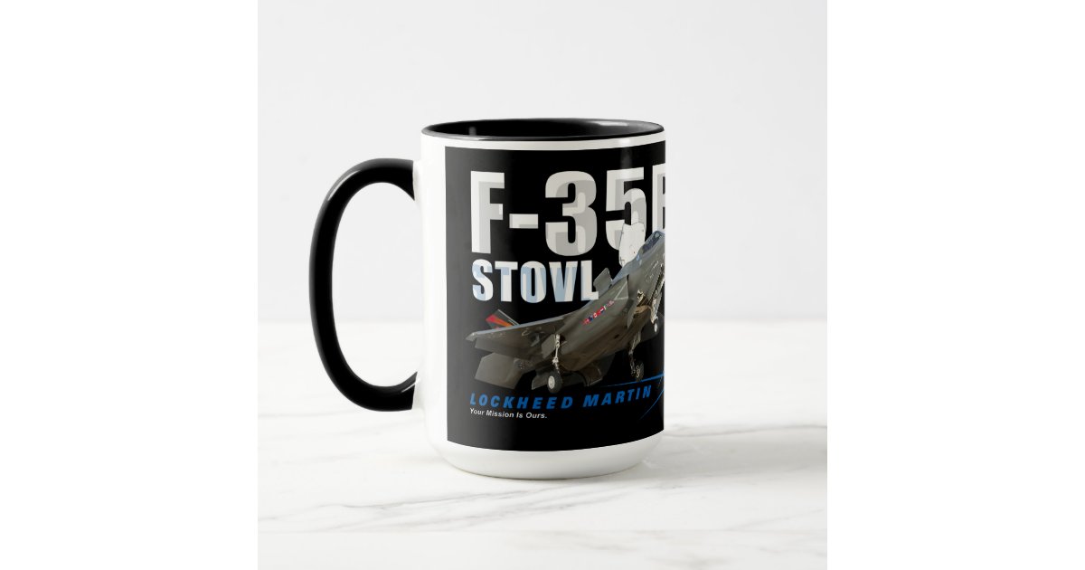 Lockheed Martin F-35B Lightning II Stealth Fighter Mug | Zazzle