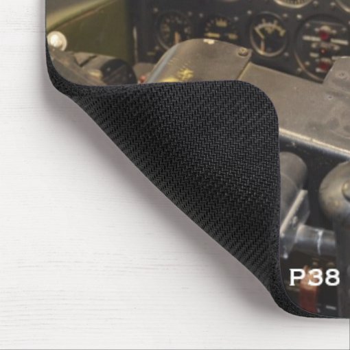 Lockheed P38 Lightning Cockpit Mouse Pad | Zazzle