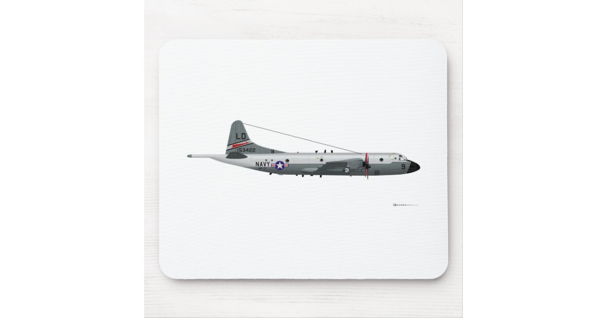 Lockheed P-3 Orion Mouse Pad | Zazzle