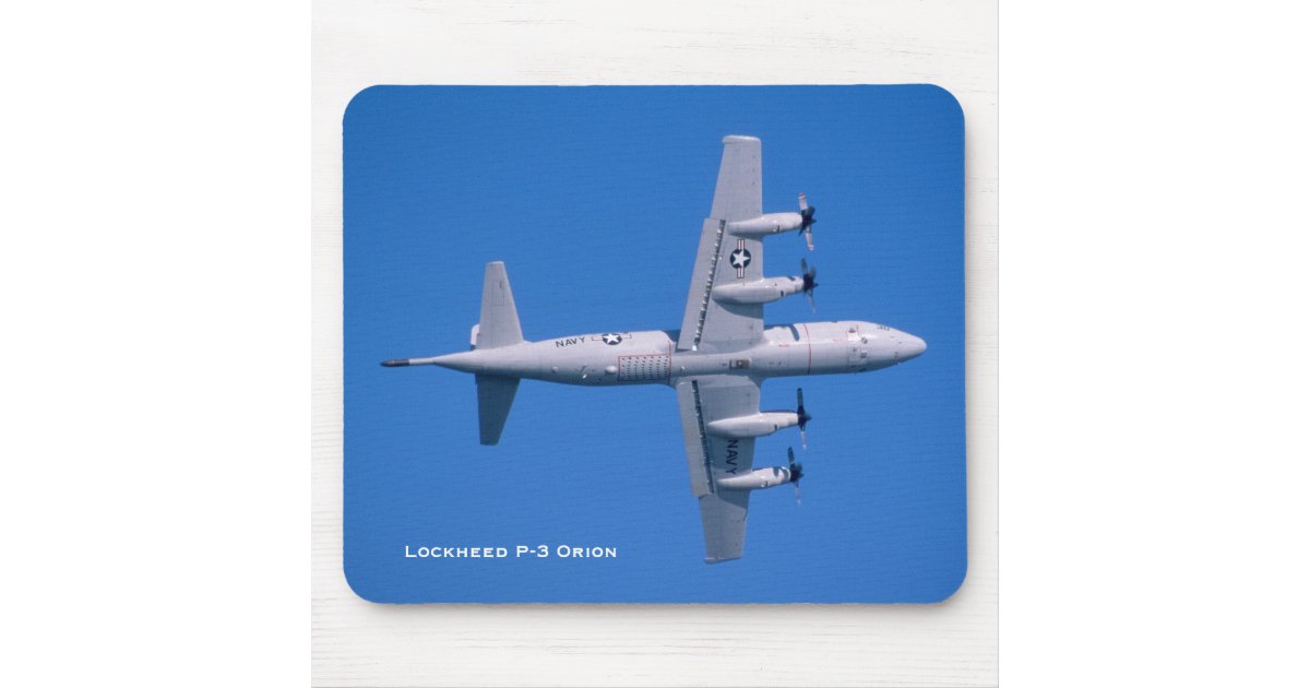 Lockheed P-3 Orion Mousepad | Zazzle