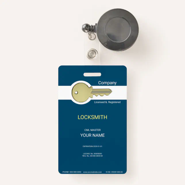 Locksmith Badge | Zazzle