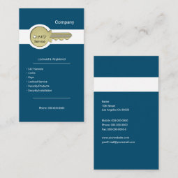 Locksmith Business Card | Zazzle