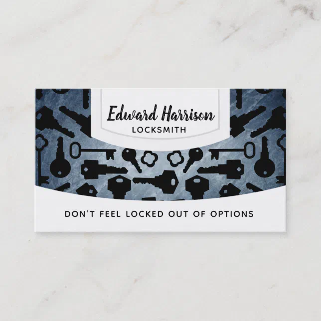 Locksmith Business Cards | Zazzle