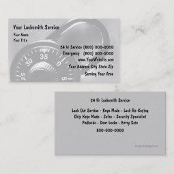 Locksmith Business Cards | Zazzle