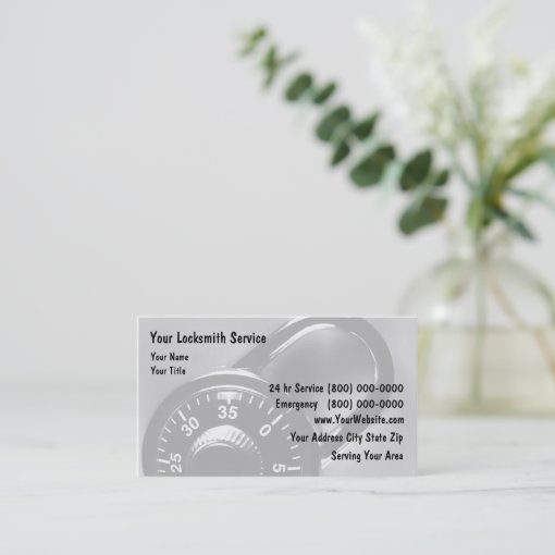 Locksmith Business Cards | Zazzle