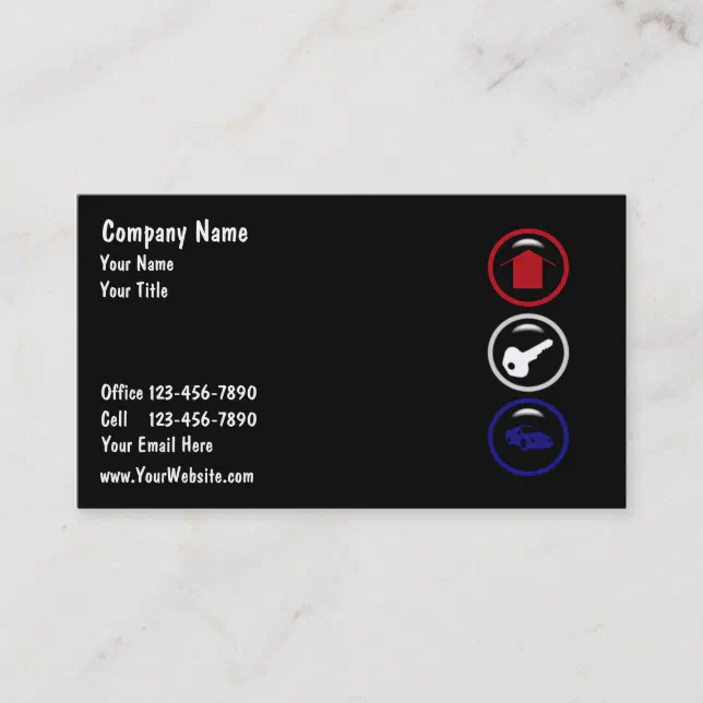 Locksmith Business Cards | Zazzle