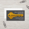 Locksmith Modern House Key Style Business Card | Zazzle