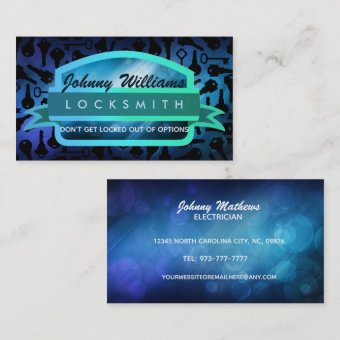 Locksmith Slogans Business Cards | Zazzle