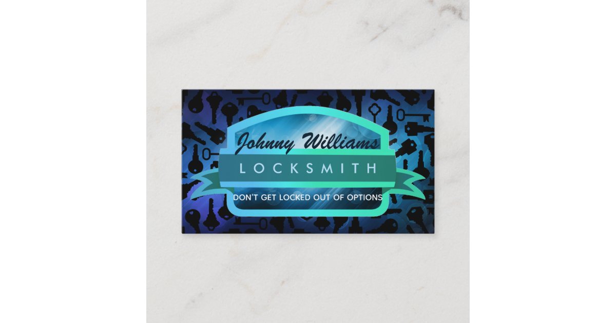 Locksmith Slogans Business Cards | Zazzle