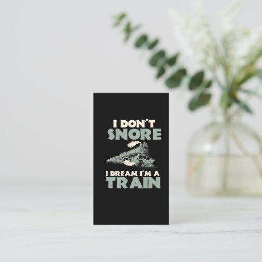 Locomotive Model Train Conductor Railway Railroad Business Card | Zazzle