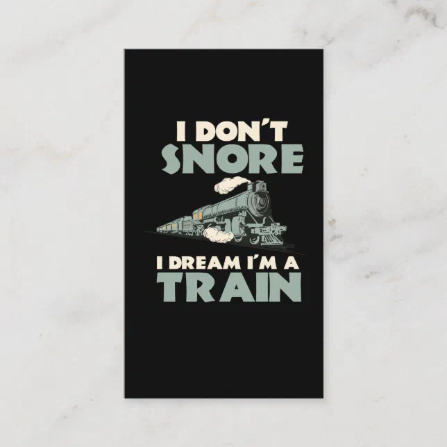 Locomotive Model Train Conductor Railway Railroad Business Card | Zazzle