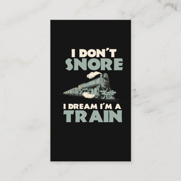 Locomotive Model Train Conductor Railway Railroad Business Card ...