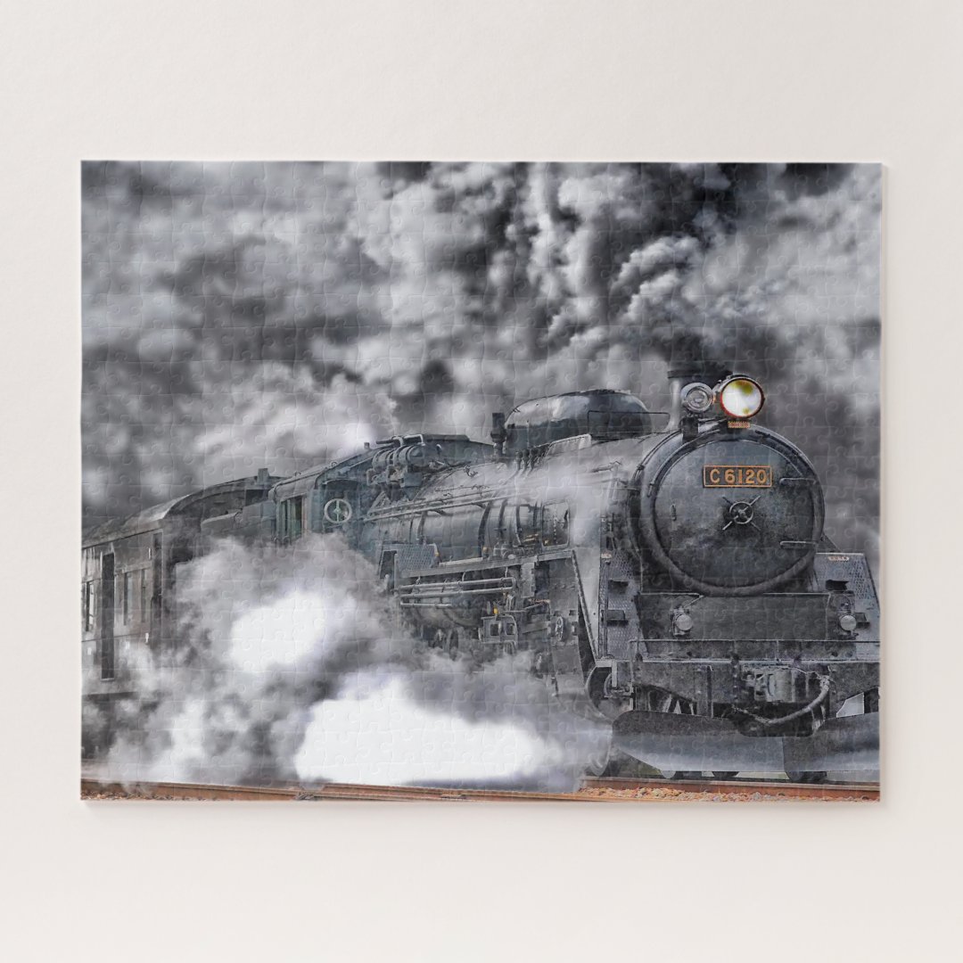Locomotive Train Engine Puzzle | Zazzle